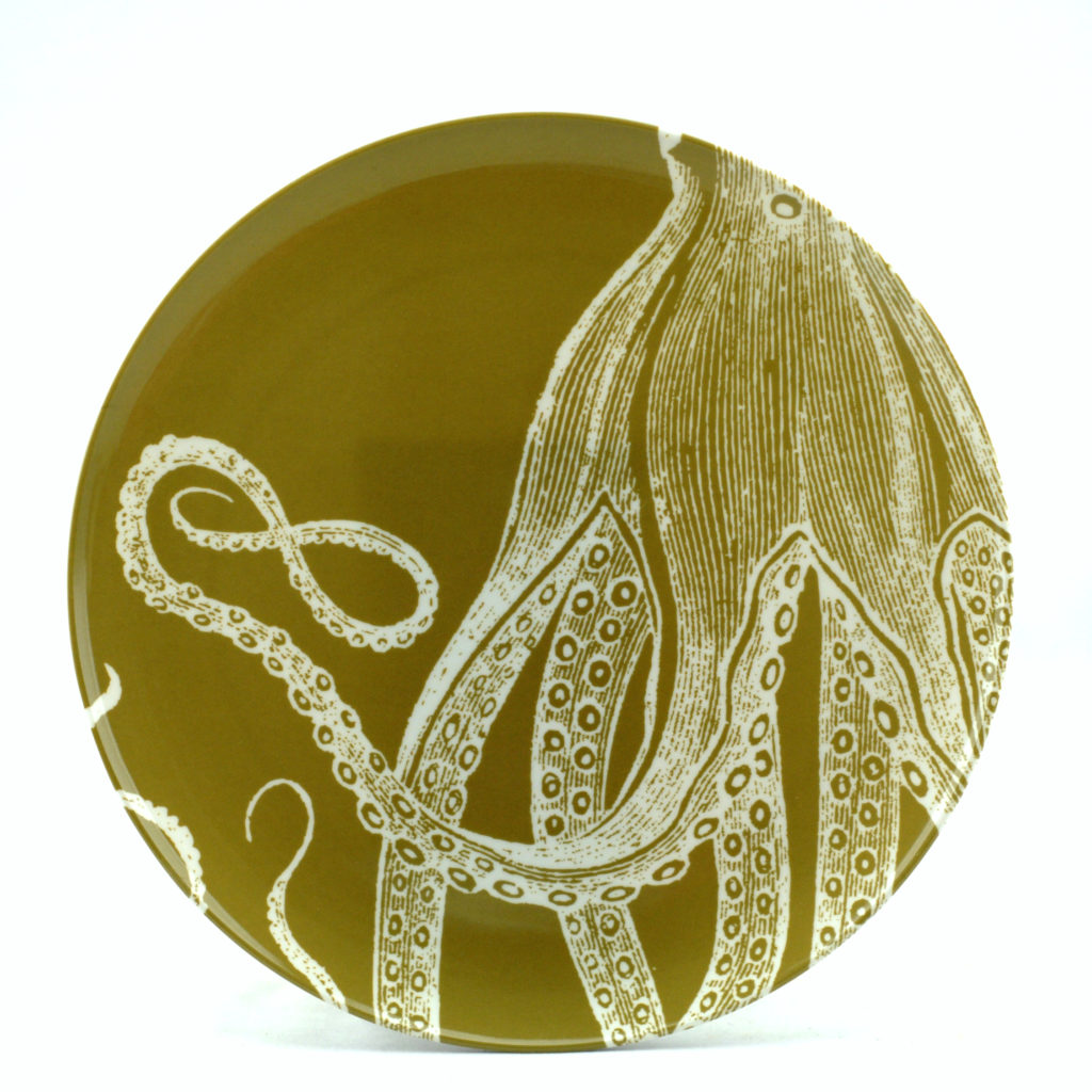 Sea Life Dinner Plate Set – Historic Stonington